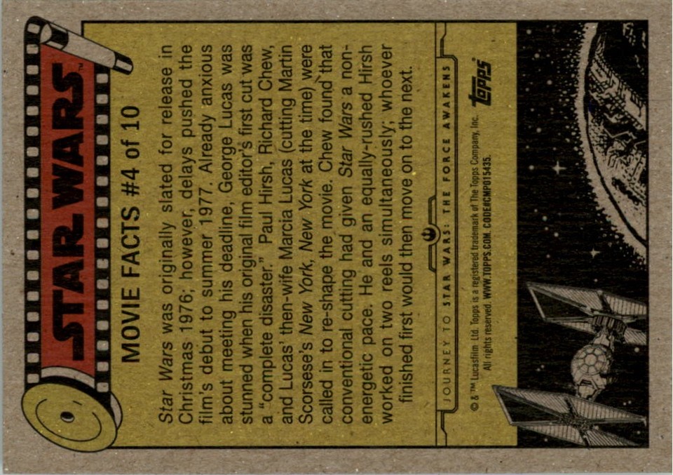 2015 Star Wars Journey Force Awakens Black #34 The Garbage Compactor | eBay