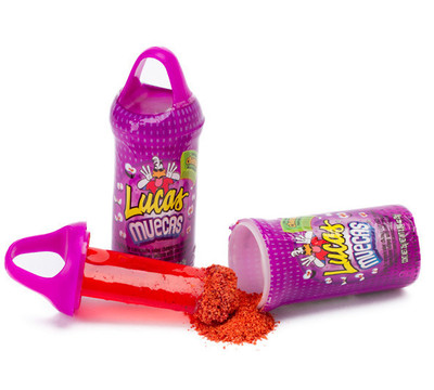 Lucas Muecas Chamoy Flavored Lollipop W/Chili Powder Mexican Candy 10 ...