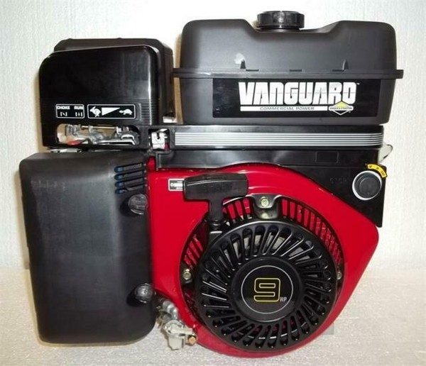 Briggs & Stratton 9 HP ES Vanguard Engine 4-11/32" Tapered Shaft ...