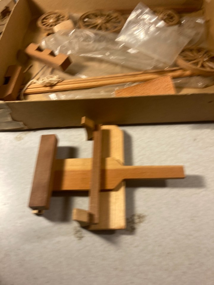 Craft Master Wagons of the Old West Conestoga Wagon 50102 Wooden Model ...