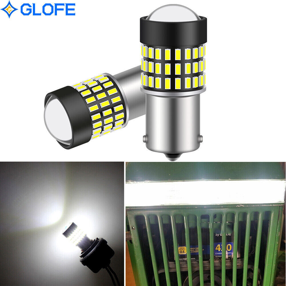 2 Headlight LED Bulbs For Deere LX255 LX266 LX277 LX279 LX280 LX288 ...