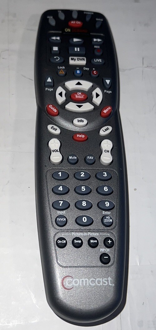 Xfinity Rc147550503mb Comcast Universal Remote On Demand