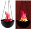 Hanging Flame Light Great Halloween Decoration Lamp LED Fake Fire Light ...