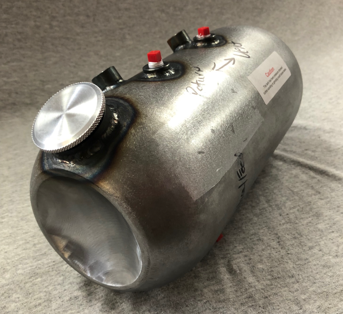 USA MADE Round Hollow Point Side Fill Custom Oil Tank For Harley ...