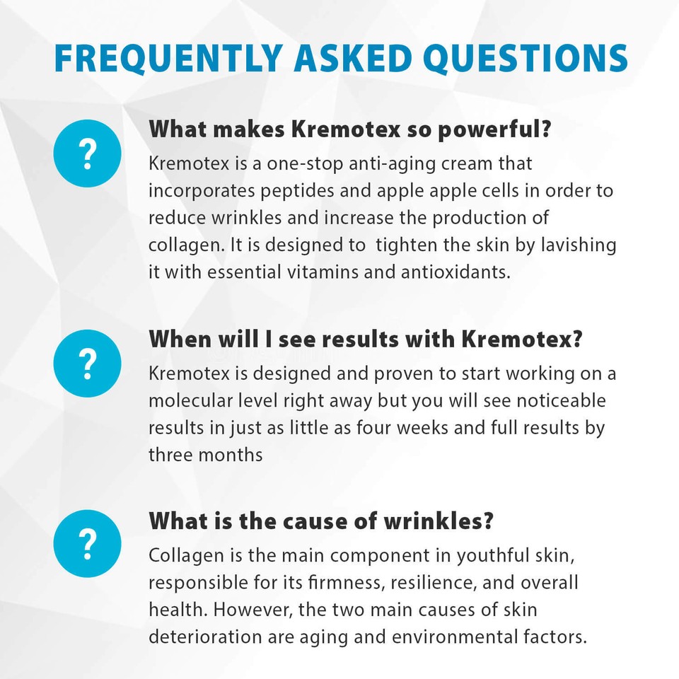 Kremotex Anti-Aging-Face Cream - 2pck - Official Seller - Stem Cells ...