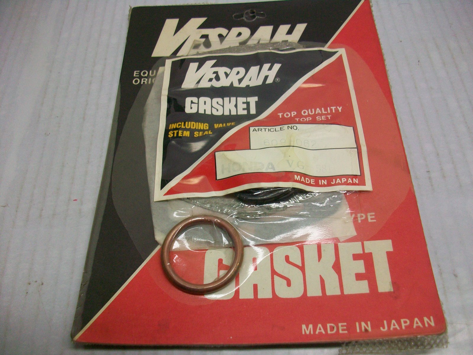 VESRAH TOP END GASKET SET # VG-581 HONDA | eBay