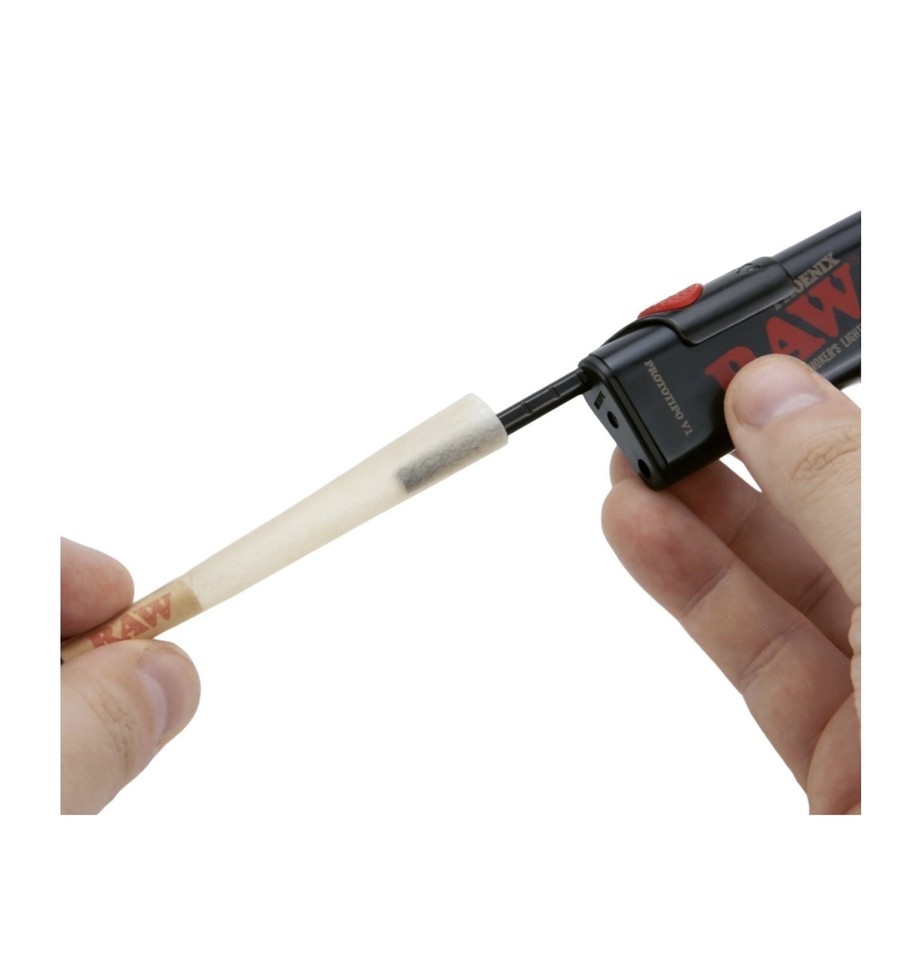 RAW Classic PEACEMAKER Size Pre-Rolled Cone +Raw Torch Phoenix Extendo ...