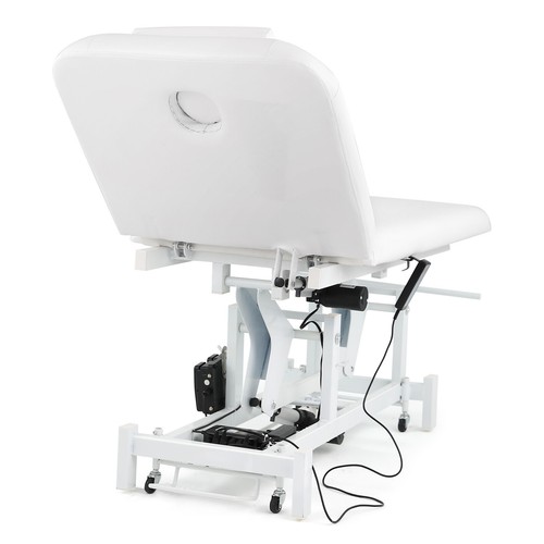 Electrical White Massage Table Facial Bed Tattoo Beauty Spa with Remote ...