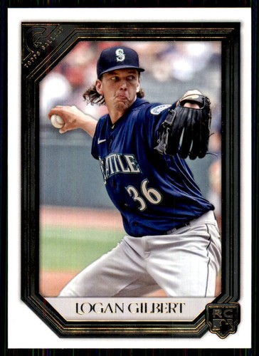Logan Gilbert 2021 Topps Gallery Rookie #176 Seattle Mariners MLB ...