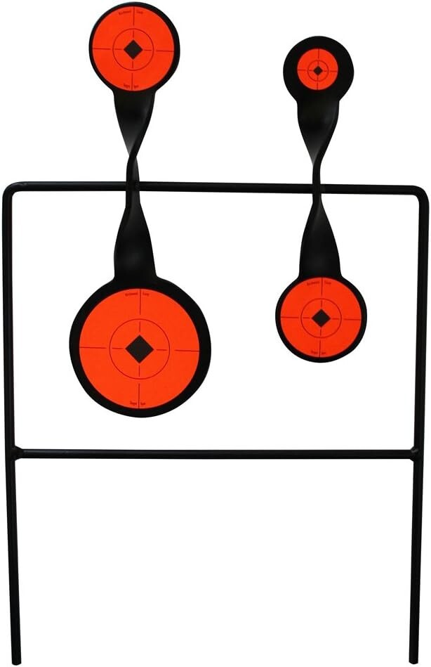 Steel Spinner Target with High Visibility Target Spots - Easy-to-Use ...