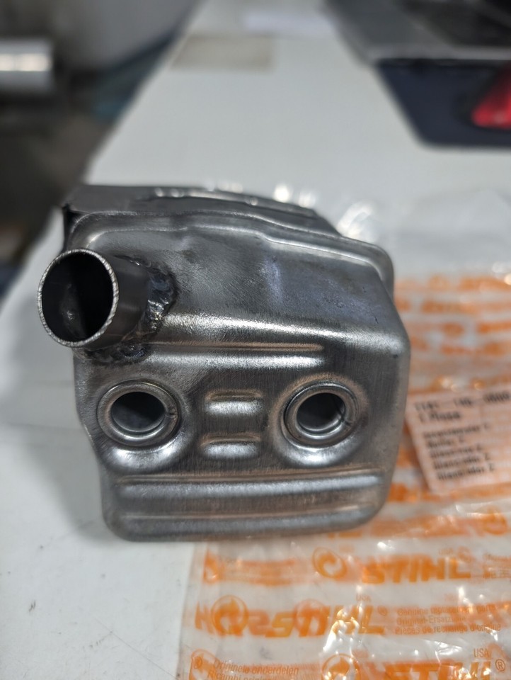 New OEM Stihl MS271 MS 271 Ported Dual Port Exhaust MS291 291 Chainsaw ...