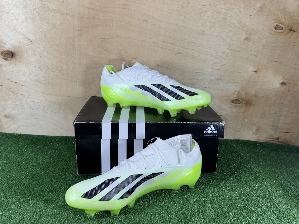 Adidas X Crazyfast.1 FG HQ4516 Elit White boots Cleats mens Football ...
