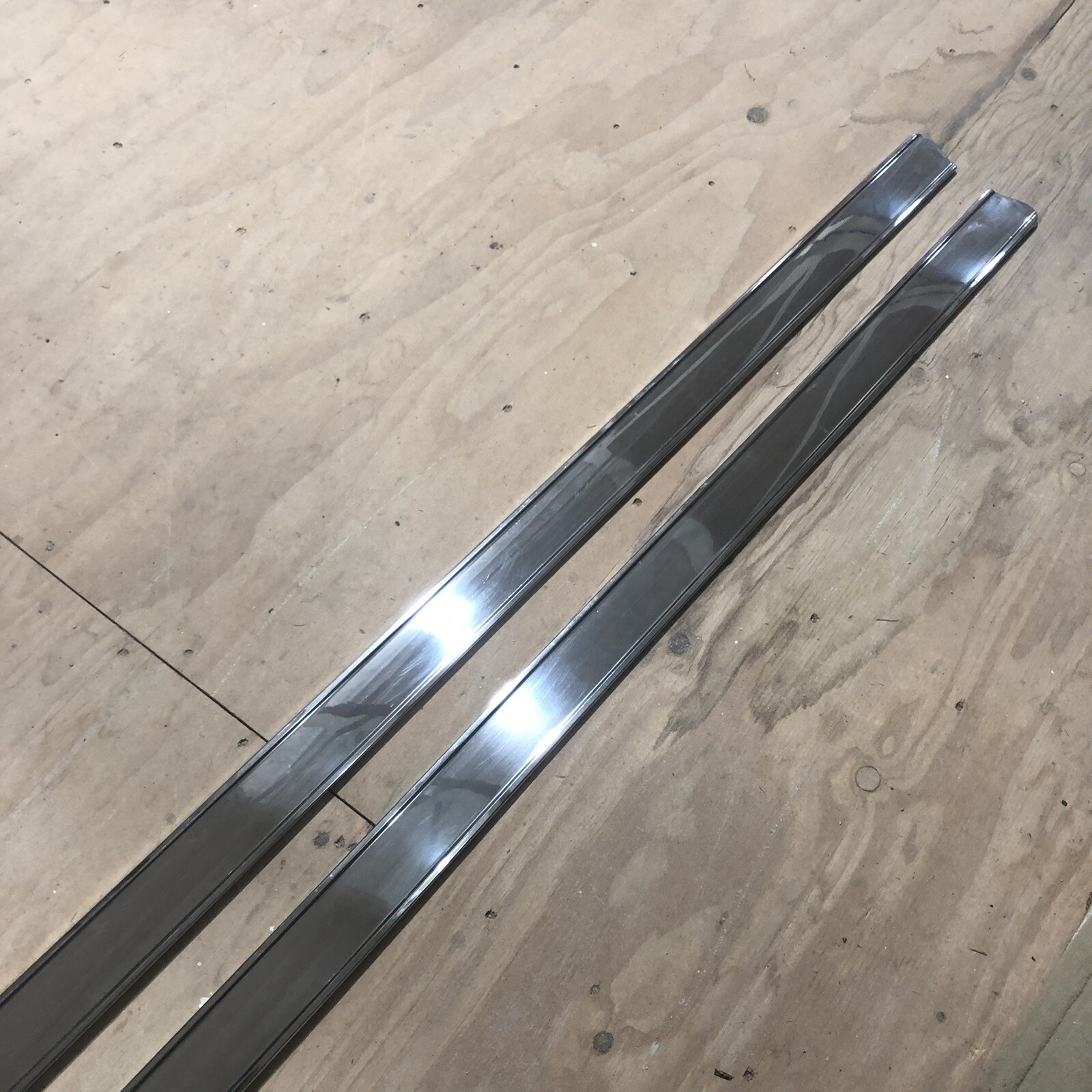 1961 Impala Bel Air Rocker Panel Moldings Accessory New 988356 NOS GM ...