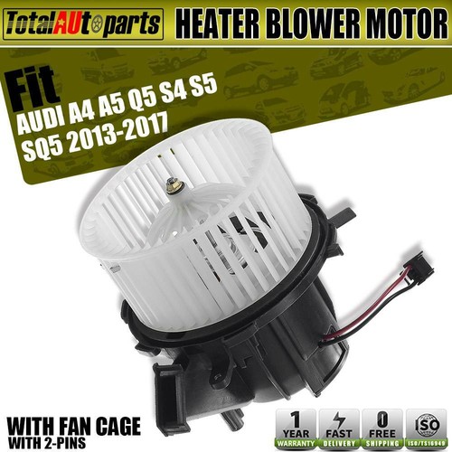 HVAC Blower Motor w/Fan Cage for Audi A4 A5 Q5 RS5 S4 S5 SQ5 Porsche ...