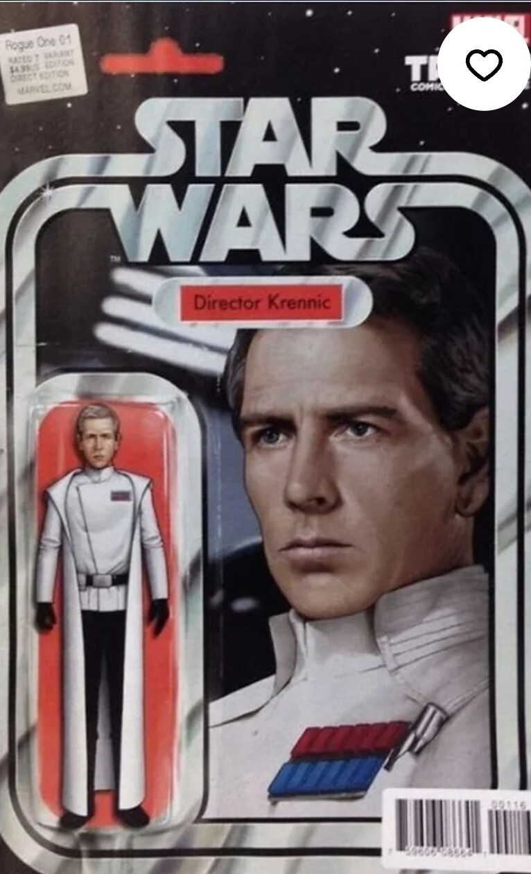 Star Wars: Rogue One #1 JTC Tate's JTC SIGNED 1st Krennic Andor HTF ...