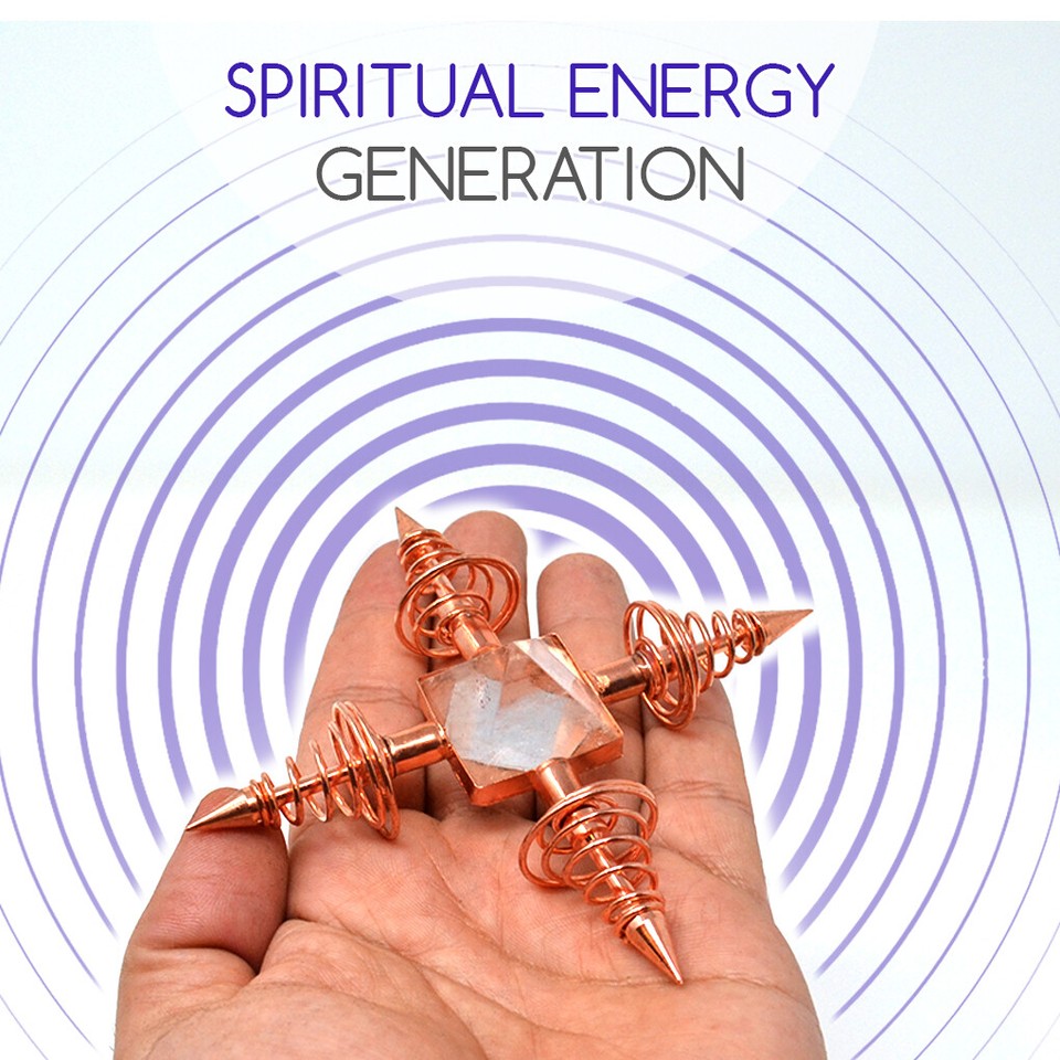 Copper Spiritual ENERGY GENERATOR Meditation Reiki Aura Divining Ghost ...