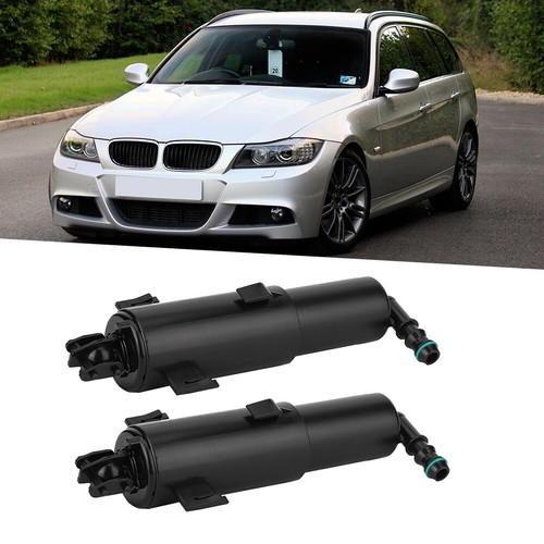 Hot Car 2pcs Headlight Headlamp Washer Nozzle Jet Sprayer 61677179311 ...