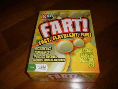 NEW SEALED FART FAST FLATULENT FUN CARD GAME OF PASS THE GAS 2015 | eBay