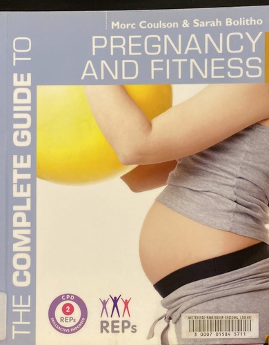 Pregnancy And Fitness By Morc Coulson & Sarah Bolitho, Paperback, 2012 ...