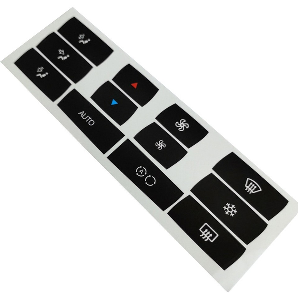 New Button Repair Decal Sticker Push Button CLIMATE CONTROL BUTTON KNOB ...