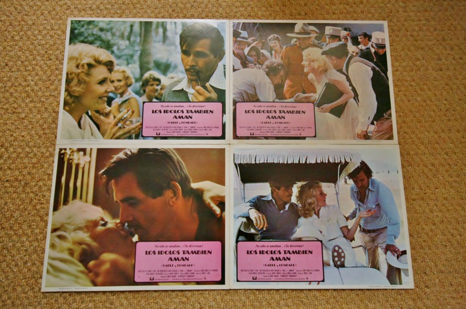 Clark GABLE AND LOMBARD Carole Movie Lobby Card Set JAMES BROLIN JILL ...