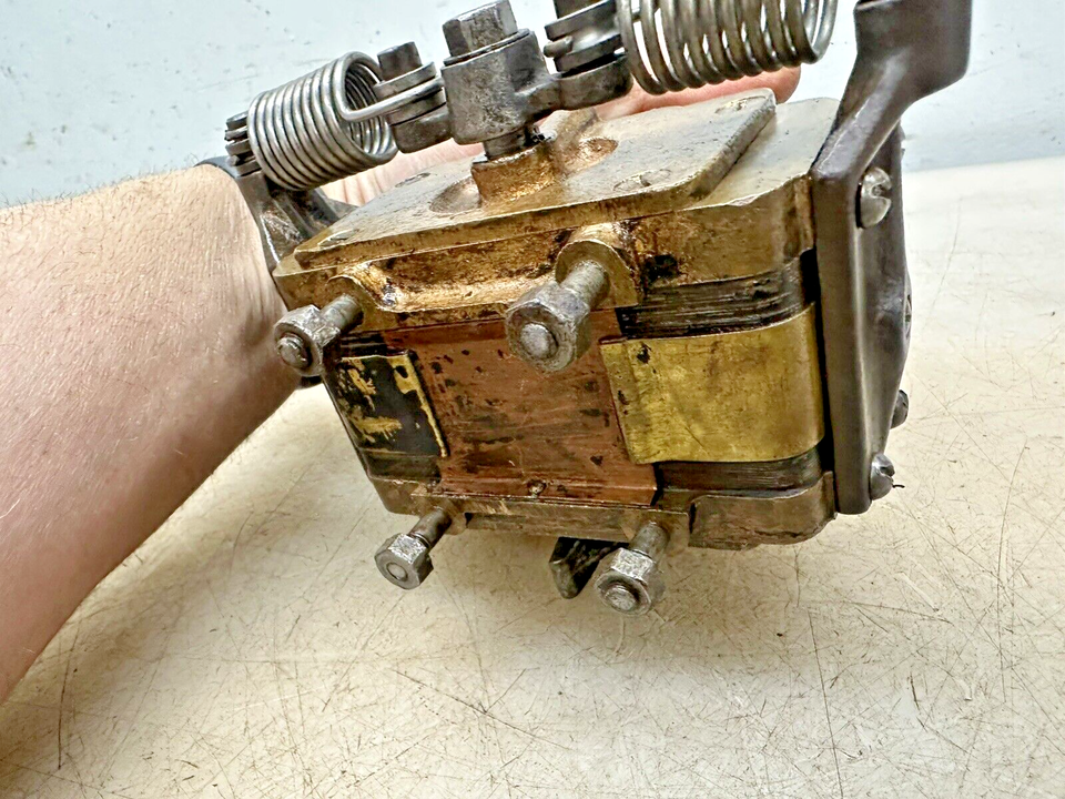 WEBSTER K BRASS BODY MAGNETO Hit Miss GAS ENGINE Old MAG 46246 Hot Hot ...
