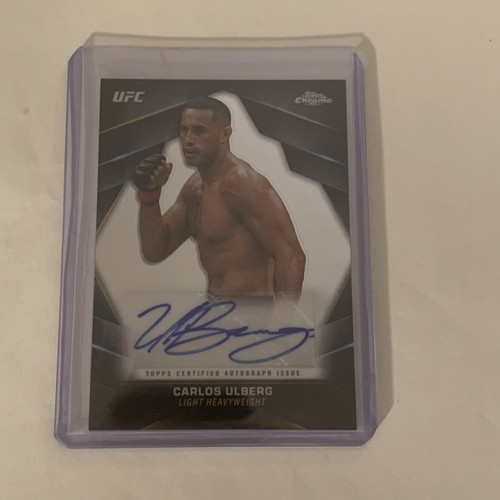 2024 Topps UFC Chrome CARLOS ULBERG AUTO “Veteran” SP!!! | eBay