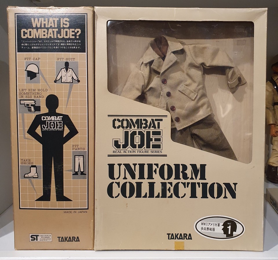 Gi Joe vintage 1964-84 Takara Combat Joe US Soldier Full Set, MIB | eBay