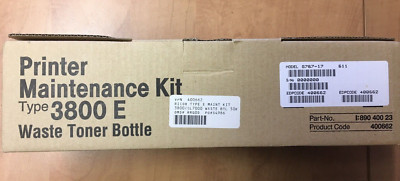 Genuine Ricoh 400662 Aficio CL7000 Waste Bottle in Retail Packaging | eBay