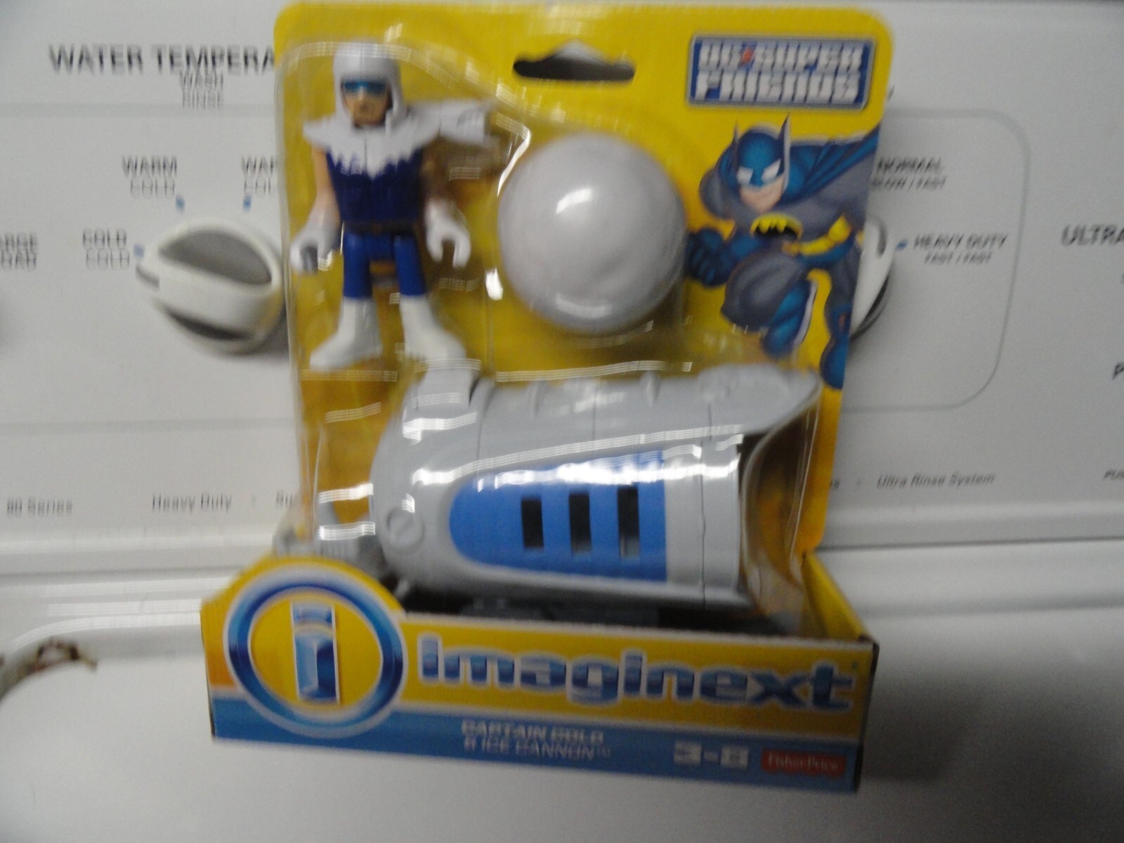 Imaginext DC Super Friends 2014 Captain Cold and Ice Cannon Action ...