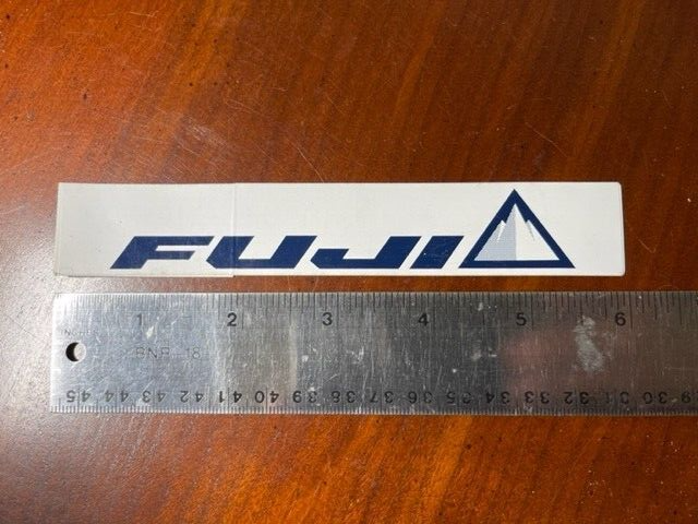 Fuji Bicycles -Mt Fuji logo 6" sticker (USA company produced) | eBay
