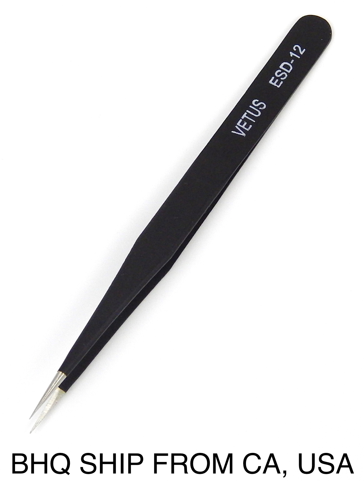 EYEBROW TWEEZERS SHARP PRECISION TIPS (BLACK) | eBay