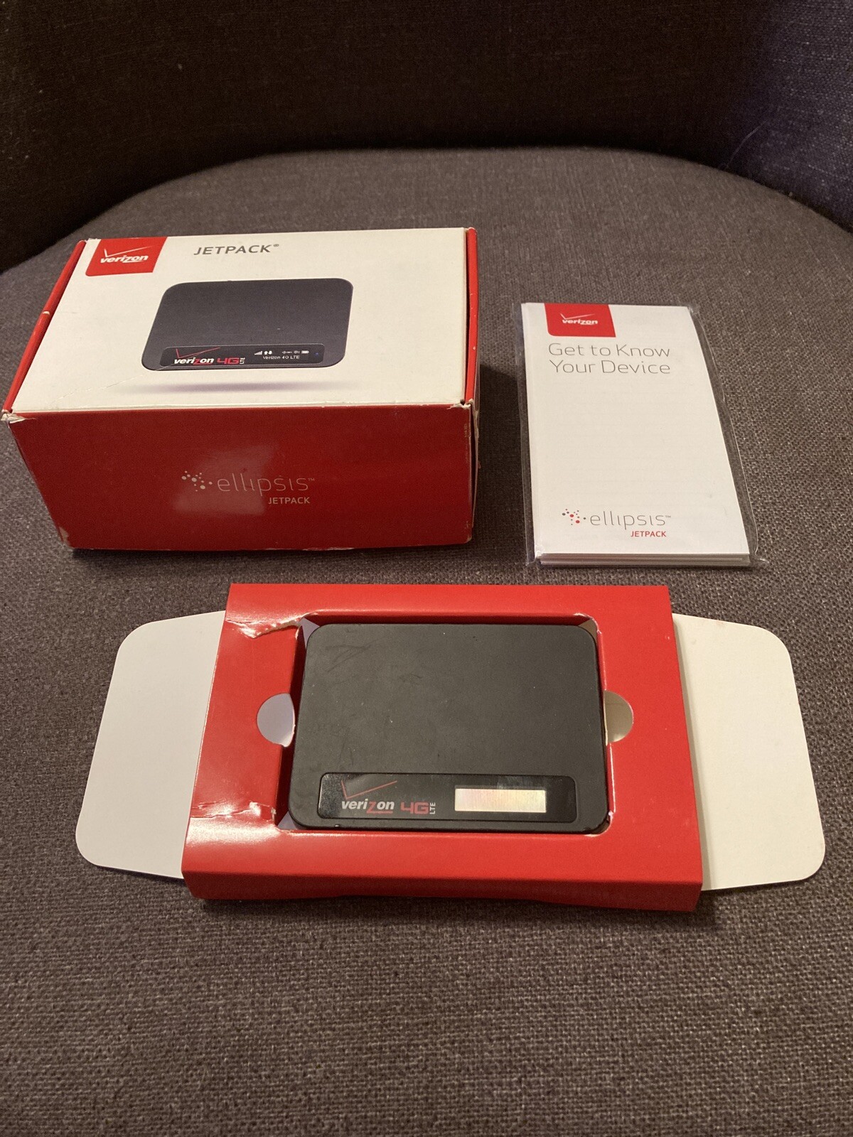 Verizon Ellipsis Jetpack MHS800L 4G LTE Wireless Mobile Hotspot | eBay