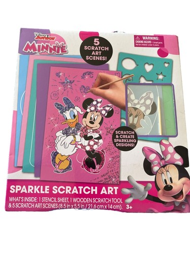 Disney Princess Sparkle Scratch Art: with Scratch Tool New ...