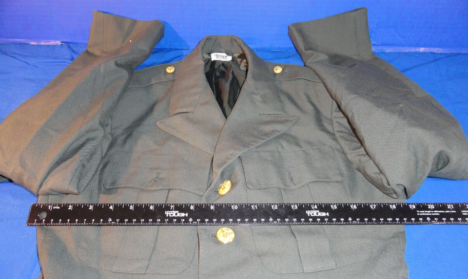 USGI SERGE AG-489 CLASS A DRESS GREEN ARMY DRESS UNIFORM COAT JACKET ...