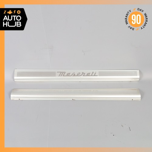 02-07 Maserati Spyder 4200 M138 GT Left & Right Side Door Step Sill ...