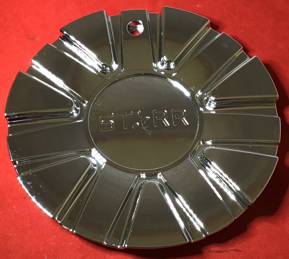 ONE NEW Starr Alloy Wheels Chrome Wheel Rim Center Hub Cap C947-1 6.75 ...
