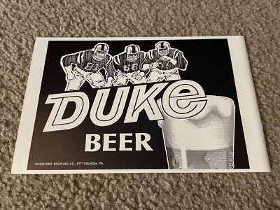 Vintage 1971 DUKE BEER PRINT AD 1970s DUQUESNE BREWING COMPANY ...