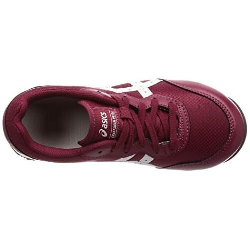 ASICS Working Safety Work Shoes WIN JOB CP201 WIDE Wine Red FCP201 US9 ...