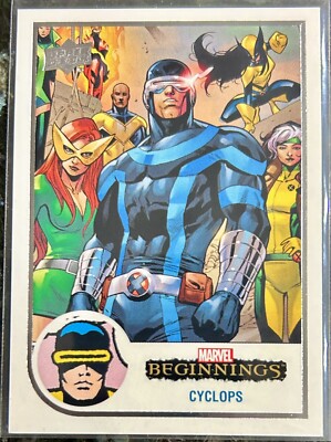 CYCLOPS (X-MEN) First Appearance Variant 2022 UD MARVEL BEGINNINGS # ...