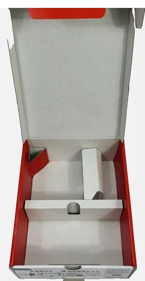 🟥 EMPTY Switch Box Only Nintendo Mario Red OLED Console Cardboard ...