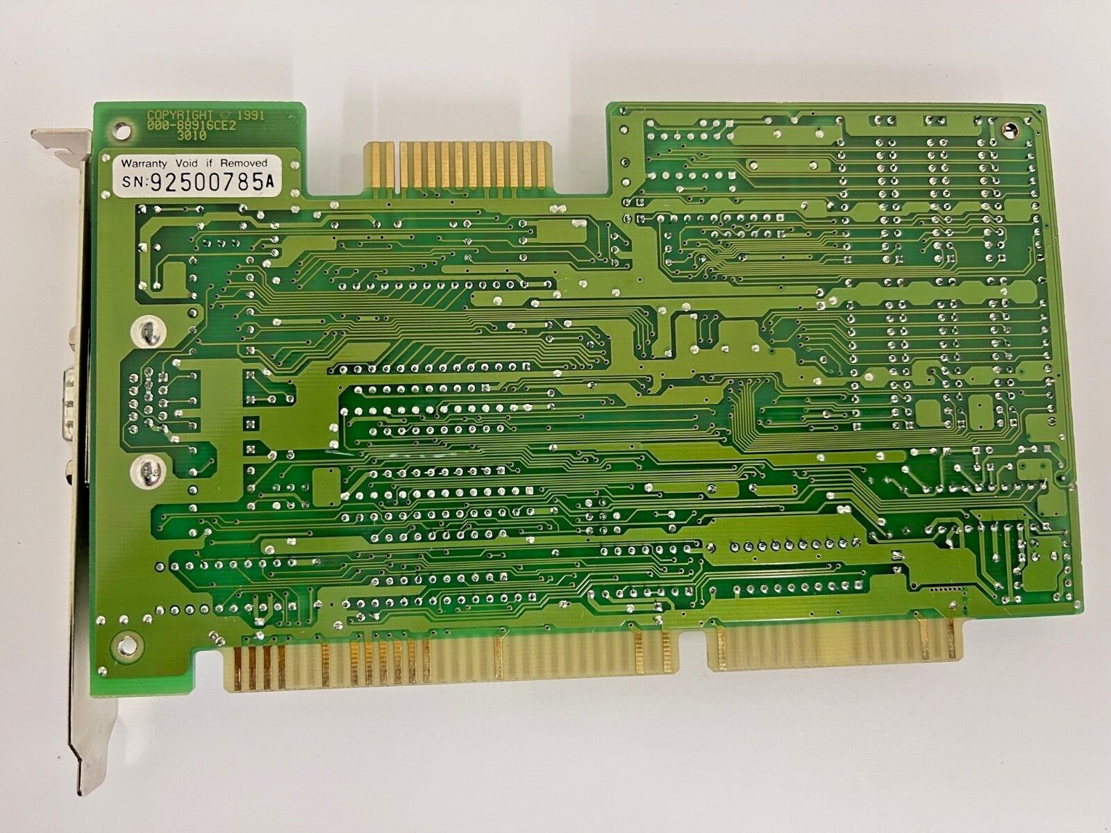 VINTAGE 1991 TRIDENT MICROSYSTEMS TVGA8900C 1 MEG ISA VGA CARD MXB117 ...