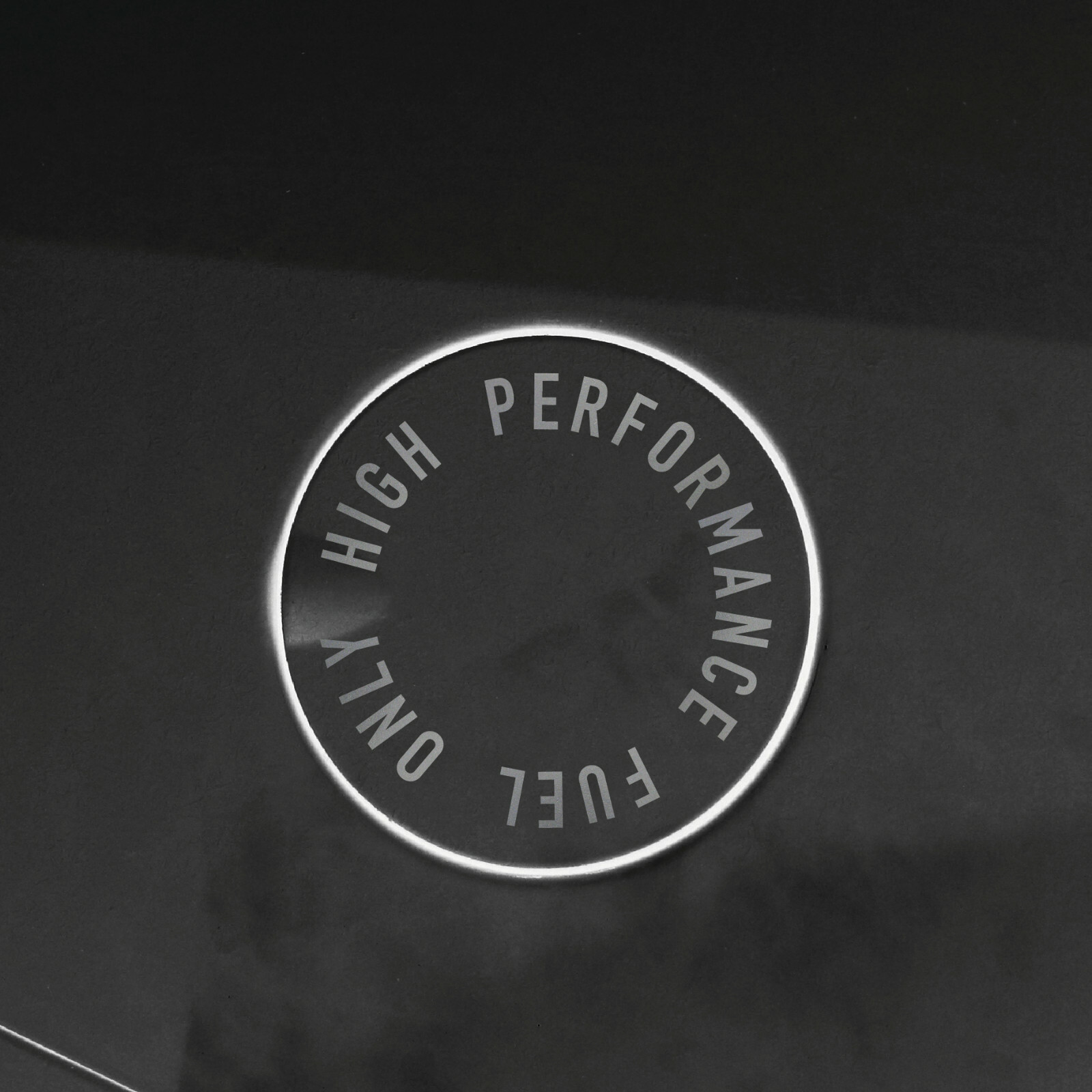 10cm Silver 360° Sticker Tattoo High Performance Fuel Car Motorcycle ...