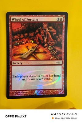 MTG FOIL WHEEL OF FORTUNE DCI Judges Reward Promo Red , | eBay