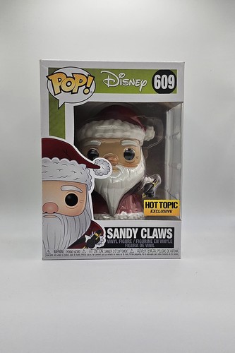 Funko Pop Disney Nightmare Before Christmas Sandy Claws # 609 Hot Topic ...