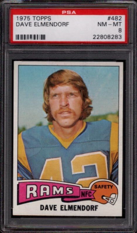 1975 Topps - #482 Dave Elmendorf for sale online | eBay