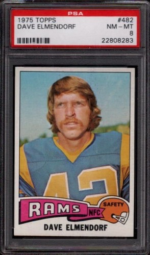 1975 Topps - #482 Dave Elmendorf for sale online | eBay