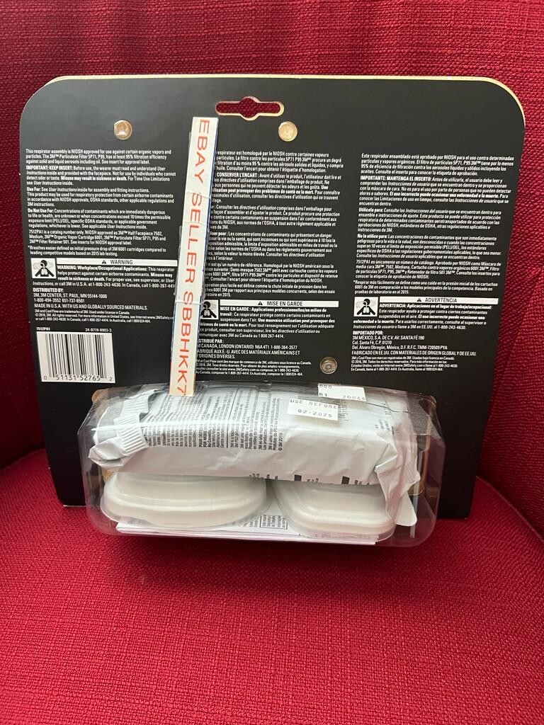 3M+Professional+Paint+Respirator+-+Size+Medium%2C+4+packs%2Fcase ...