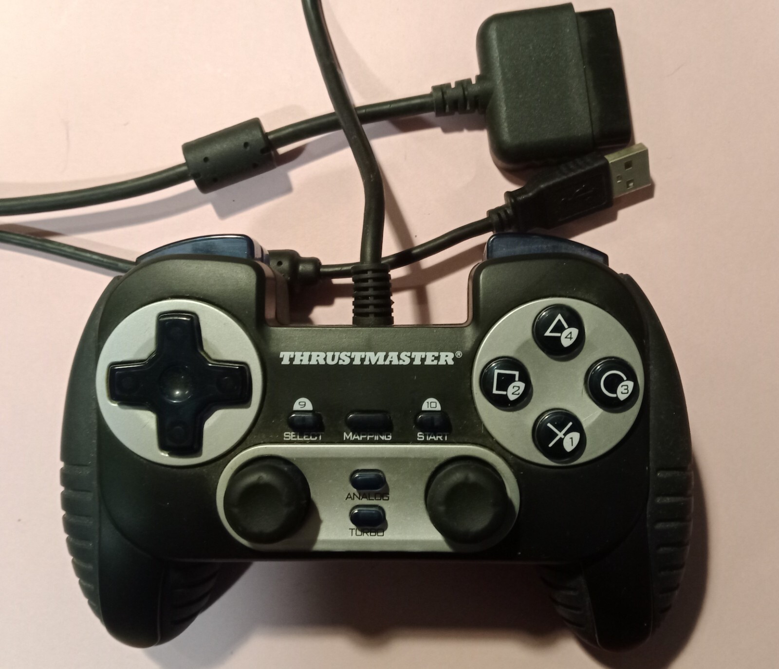 Manette de Marque Thrustmaster 2 in 1 Modèle Dual Trigger ( PS2 et USB Pc) | eBay