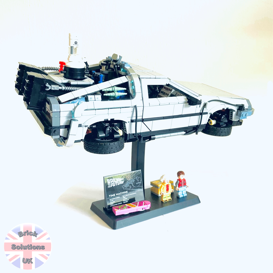 Adjustable Display Stand for LEGO ICONS 10300 Back to the Future Time ...